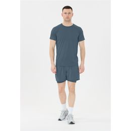 Endurance Herren Funktionsshirt "Abia"blau, Gr. XXXL, unifarben, 100% Polyester, Shirts, mit praktischer Quick-Dry-Funktion