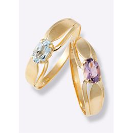 Lady Damen Ring-Set, 17, Silber 925 (Sterlingsilber), silber, Silber 925 (Sterlingsilber), Fingerringe
