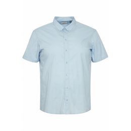 Blend Herren Kurzarmshirt "Kurzarmhemd Herren Hemd", blau, Gr. 5XL, Obermaterial: 98% Baumwolle CO. 2% Elasthan EL., Hemden
