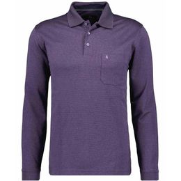Ragman Herren Poloshirt, lila, Gr. L, Piqu&eacute;, 70% Baumwolle 30% Polyester, Shirts