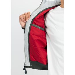 Herren Bomberjacke "MA-1 D-Tec", grau, Gr. L, Alpha Industries, Obermaterial: 100% Nylon, Futter: 100% Nylon, Kapuze: 75% Baumwolle, 25% Polyester,