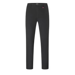 MAC Herren Stoffhose "Traveller", schwarz, Gr. 32, unifarben, Web, Obermaterial: 62% Polyester, 33% Viskose, 5% Elasthan, Hosen