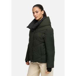 Marikoo Damen Winterjacke "Nadiraa", grün, Gr. XXXL, Obermaterial: 100% Polyester; Futter: 100% Polyester; Wattierung: 100% Polyester; Ärmelfutter: