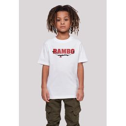 F4NT4STIC M&auml;dchen T-Shirt "Rambo Logo Compound Bow"wei&szlig;, Gr. 122, Obermaterial: 100% Baumwolle, Shirts, Premium Qualit&auml;t