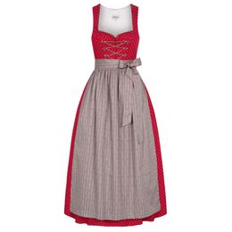 Nübler NÜBLER Damen Dirndl "Dirndl lang Thea", rot, Gr. 36, Obermaterial: 100% Baumwolle CO., Kleider