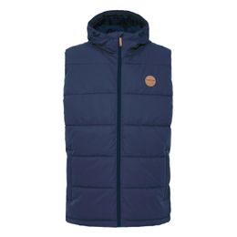 North Bend Herren Steppweste "Steppweste NBElias M", blau, Gr. S, Obermaterial: 100% Polyester PES., Westen