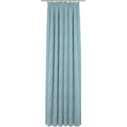 Vorhang Adam, B:145cm H:145cm, blau, Jacquard, Baumwolle (Bio-Baumwolle), Wohnzimmer, Gardinen, "Argentinian Criolla", aus 100% Bio-Baumwolle