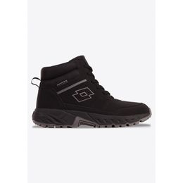 Lotto Herren Schn&uuml;rboots, Gr. 45, schwarz, Synthetik, Textil, Schuhe, Winterschuhe, Winterboots, Schn&uuml;rstiefel, Winterstiefel