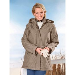 Classic Basics Damen Outdoorjacke, grau, Gr. 46, unifarben, 100% Polyester, Jacken