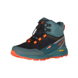 Trollkids Kinder Outdoorschuh "KIDS SKARVAN HIKER MID XT", Gr. 36, orange, Mesh, Synthetik, Schuhe, wasserdicht, Vibram Sohle, Schnellverschluss,