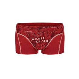 Ein sch&ouml;ner Fleck Erde Damen Boxershorts "Boxershort 1er Pack", EIN SCH&Ouml;NER FLECK ERDE, Gr. S, rot, Obermaterial: 95% Baumwolle CO(Bio). 5% Elasthan EL., Unterhosen
