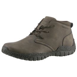 Herren Schnürschuh, Dockers by Gerli, Gr. 43, braun, Nubuklederimitat, Basic, Schuhe, Komfortschuh, Schnürboots mit Warmfutter
