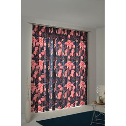 Vorhang Adam, B:145cm H:175cm, bunt, Jacquard, Baumwolle (Bio-Baumwolle), Wohnzimmer, Gardinen, "Eden", aus 100% Bio-Baumwolle