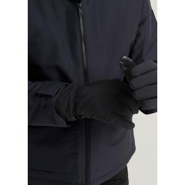 Jack Wolfskin Damen Fleecehandschuhe "HIGHLOFT GLOVE", schwarz, Gr. M, Oberstoff: 92% POLYESTER, 8% ELASTHAN; Kontrastmaterial 1: 50% POLYAMID, 50%