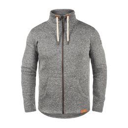 !Solid SOLID Herren Fleecejacke "Fleecejacke SDLuki", grau, Gr. L, Fleece, Obermaterial: 100% Polyester PES., Jacken