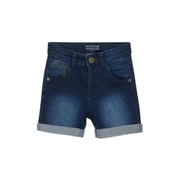 Minymo Jungen Shorts "Shorts MIShorts", blau, Gr. 110, Obermaterial: 80% Baumwolle CO. 19% Polyester PES. 1% Elasthan EL., Jeans