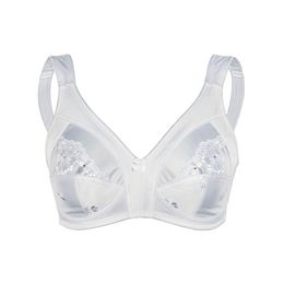 Sassa Mode SASSA Damen Entlastungs-BH "Entlastungs Soft BH Functional Bras", Gr. 95, weiß, Stoff, Obermaterial: 85% Polyester PES. 15% Elasthan EL., BHs