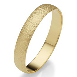 Firetti Damen Trauring "Schmuck Geschenk Gold 375 Hochzeit Ehering "LIEBE"", 63, ohne Brillant, Gelbgold 375, 5mm, gold, Gelbgold 375, Fingerringe,
