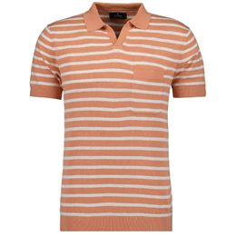Ragman Herren Poloshirt, orange, Gr. XL, 70% Baumwolle 30% Leinen, Shirts