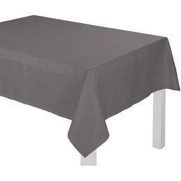 Tischdecke WIRTH, B:150cm L:300cm, grau, Baumwolle, Polyester, Tischdecken, "NEWBURY"