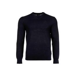 Armani Exchange Herren Sweater "Strickpullover", blau, Gr. XL, Obermaterial: 100% Schurwolle WV., Sweatshirts