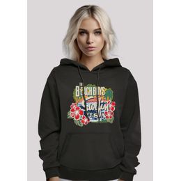 F4NT4STIC Damen Kapuzenpullover "The Beach Boys Musik Band Tropical", schwarz, Gr. XS, Obermaterial: 65% Baumwolle, 35% Polyester, Pullover, Premium