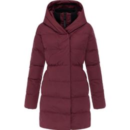 Ragwear Damen Steppmantel "Niani YOUMODO", rot, Gr. XXXL, Obermaterial: 100% Polyester. Innenfutter: 100% Polyester. Wattierung: 100% Polyester,