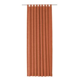 Vorhang WIRTH, B:132cm H:200cm, braun, Chenille, Polyacryl, Wohnzimmer, Gardinen, "Trondheim 328 g/m&sup2;"