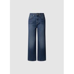 Pepe Jeans Damen Straight-Jeans "UHW &ndash; Ultra High Waist", blau, Gr. 30, Denim/Jeans, Obermaterial: 100% Baumwolle, Jeans, mit hohem Bund