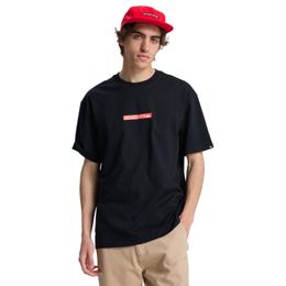 Quiksilver Herren T-Shirt "Dna Clicker", schwarz, Gr. M, 100% Baumwolle, Shirts
