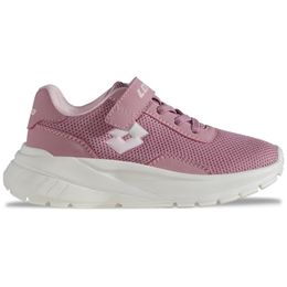 Lotto Kinder Sneaker, Gr. 28, rosa, Kunstfaser, Synthetik, mehrfarbig, Schuhe, - in kinderfu&szlig;gerechter Passform