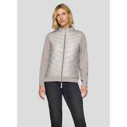 Rabe Damen Strickjacke "Strickjacke", grau, Gr. 46, unifarben, 60%Baumwolle, 40%Polyacryl;100%Polyester, Strickjacken