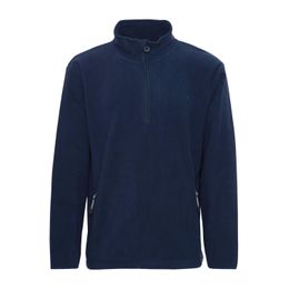 North Bend Herren Troyer "Troyer NBCotas", blau, Gr. S, unifarben, Obermaterial: 100% Polyester PES., Pullover