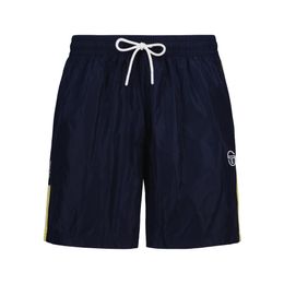 Sergio Tacchini Herren Badeshorts "POSITANO SWIMSHORT Herren", blau, Gr. M, Polyester, Badehosen, Badehose Herren, Badeshorts, Strandhose, Swimwear,