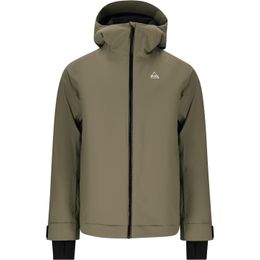 SOS Herren Skijacke "Samkos"gr&uuml;n, olivgr&uuml;n, Gr. XXL, unifarben, 100% Polyamid, Jacken, mit wasserdichter Membran