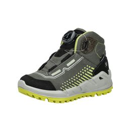 Ricosta Kinder Schn&uuml;rstiefelette "Ricosta Stiefelette Leder", Gr. 36, gr&uuml;n, Leder, Schuhe