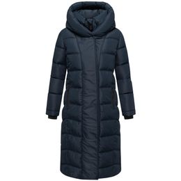 Navahoo Damen Steppmantel "Engelsfeder XIV", blau, Gr. 4XL, Obermaterial: 100% Polyester. Innenfutter: 100% Polyester. Wattierung: 100% Polyester.