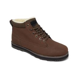 Quiksilver Herren Winterboots "Mission V", Gr. 11, braun, Obermaterial: Leder / Futter: Textil / Au&szlig;ensohle: Gummi, Schuhe
