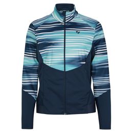 Ziener Damen Softshelljacke "NURETTA"blau, Gr. 46, Obermaterial: 1. 100% Polyester; Futter: 100% Polyester;, Jacken