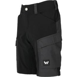 WHISTLER M&auml;dchen Shorts "Rommy", schwarz, Gr. 8, unifarben, 65% Polyester, 35% Baumwolle, Hosen, mit atmungsaktiver Funktion