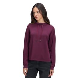 BETTY & CO BETTY & CO Damen Sweatshirt "Damen Sweatshirt mit Stehkragen", lila, Gr. 36, Steppware, Obermaterial: 47% Modal, 47% Polyester, 6% Elasthan.,