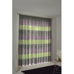 Vorhang WIRTH, B:135cm H:175cm, bunt, Baumwolle, Polyester, Wohnzimmer, Gardinen, "Barletta"