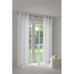 Vorhang WIRTH, B:132cm H:245cm, bunt, Jacquard, Obermaterial: 75% Polyester, 25% Baumwolle, Wohnzimmer, Gardinen, "RICCIA"