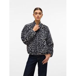 V&eacute;ro Moda Vero Moda Kunstpelzjacke "VMSONJALIGA" in Grau - 47% | Gr&ouml;&szlig;e S | Damenjacken