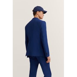 Bugatti Herren Anzugsakko "Mix & Match", blau, Gr. 26, unifarben, 75% Wolle, 22% Polyester, 3% Elasthan, Sakkos, Modern Fit