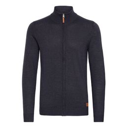 Blend Herren Strickjacke "Strickjacke BHNorman", blau, Gr. XL, Obermaterial: 50% Baumwolle CO. 50% Polyacryl PAN., Strickjacken