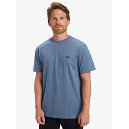 Quiksilver Herren T-Shirt "BASIC SHORT SLEEVE TEE YOUNG MEN", blau, Gr. XXL, Obermaterial: 100% Baumwolle, Shirts