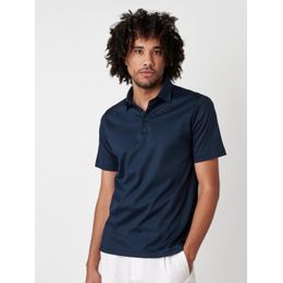 DESOTO Herren Poloshirt "Jerseypolo Essential Kent halbarm", blau, Gr. XXXL, unifarben, Piqué, Obermaterial: 100% Baumwolle, Shirts, Flexibler Stretch