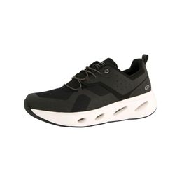 TENHAAG Herren Sneaker "Tenhaag Sneaker Mesh", Gr. 42, schwarz, Textil, Schuhe