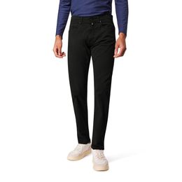 Pierre Cardin Herren 5-Pocket-Hose "PC-Lyon", schwarz, Gr. 31, Web, Obermaterial: 97% Baumwolle, 3% Elasthan, Hosen, Tapered fit